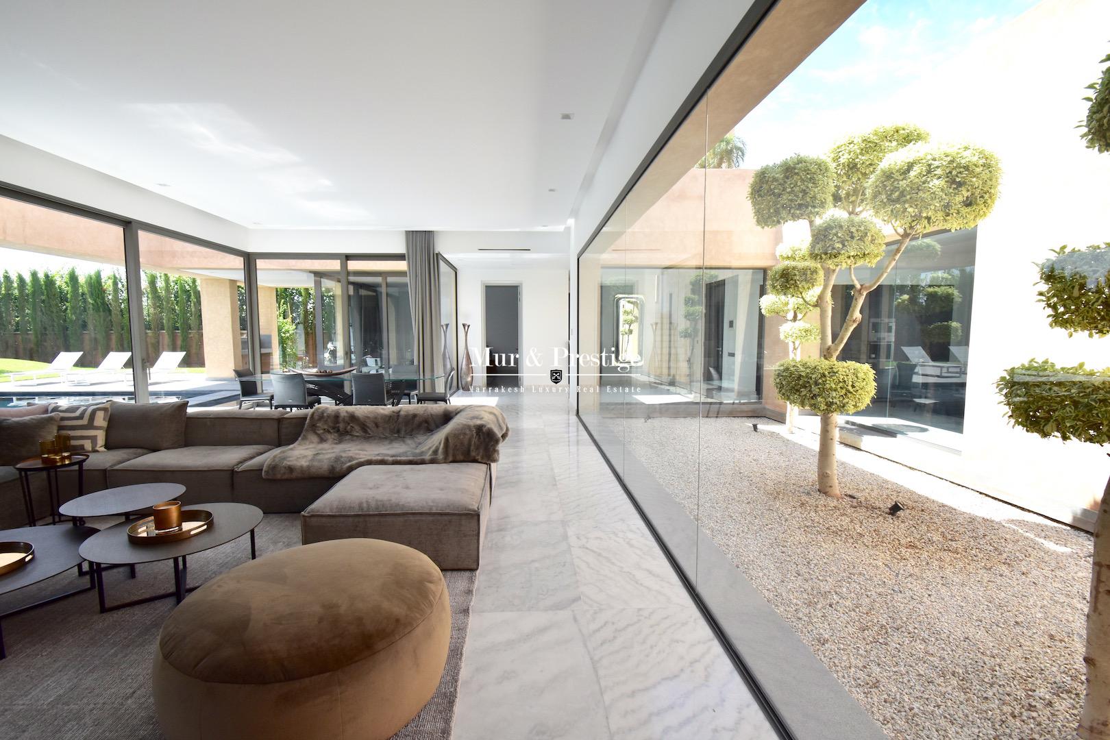 Locations vacances Marrakech | Villa ultra-moderne en location à Marrakech