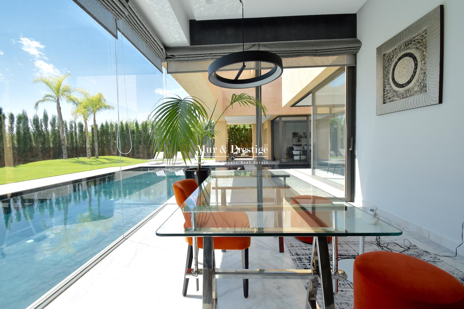 Villa ultra-moderne en vente à Marrakech