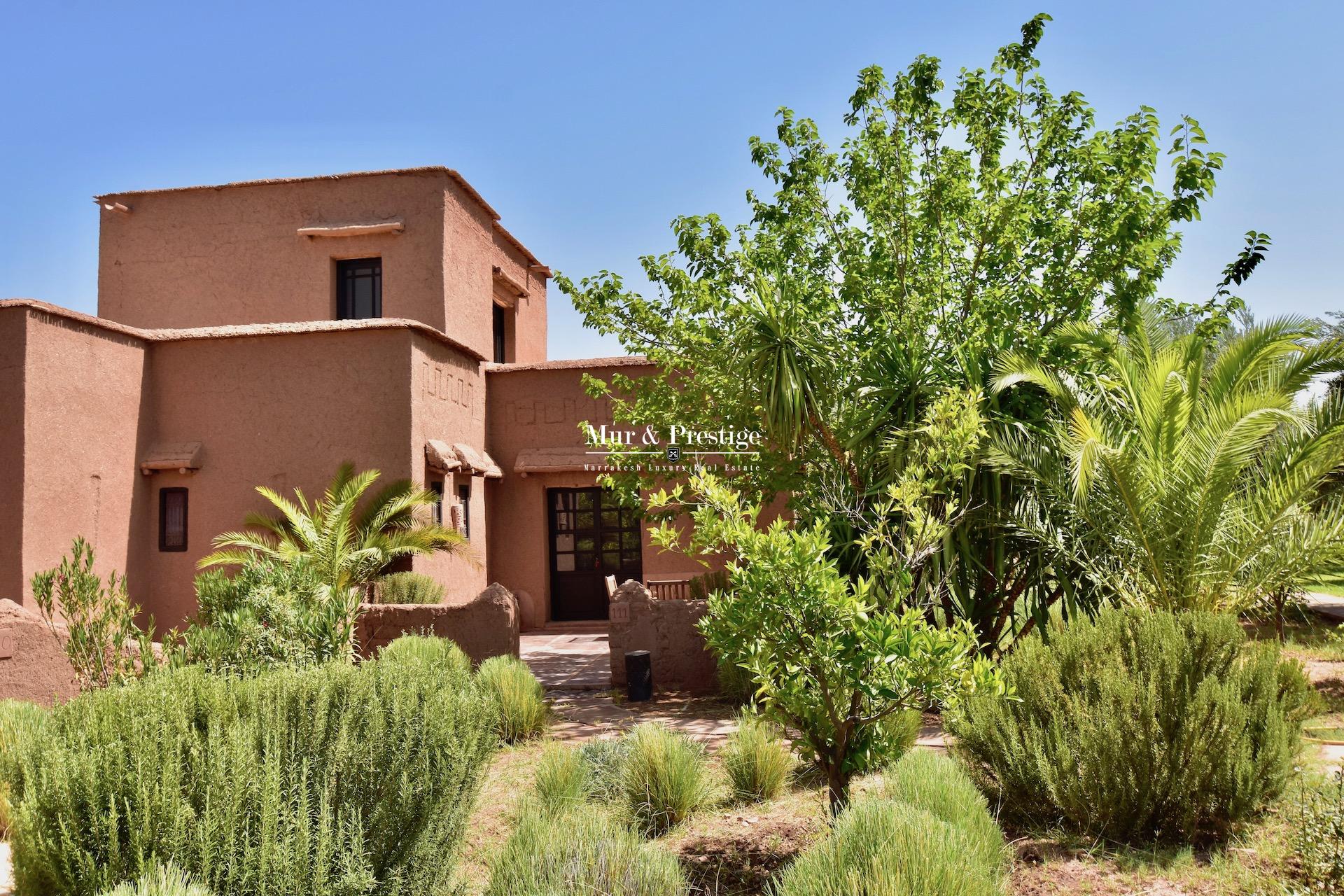 Ecolodge à vendre à Marrakech route de l’Ourika