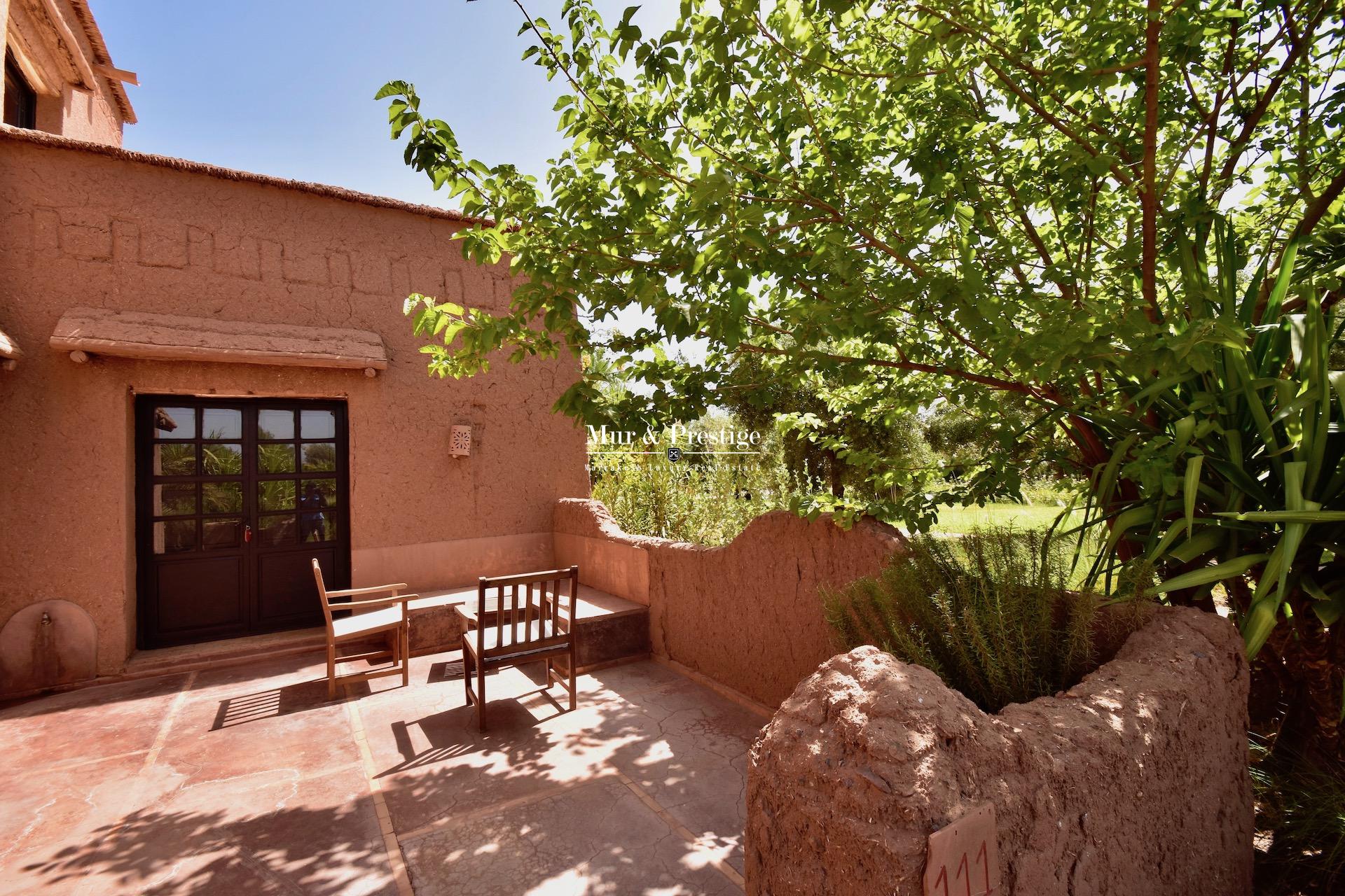 Ecolodge à vendre à Marrakech route de l’Ourika