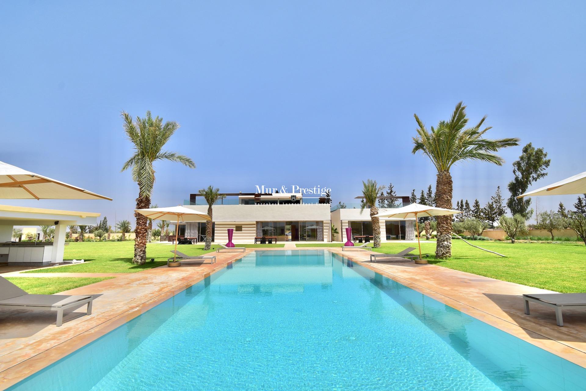 Villa moderne en vente route de l’Ourika à Marrakech